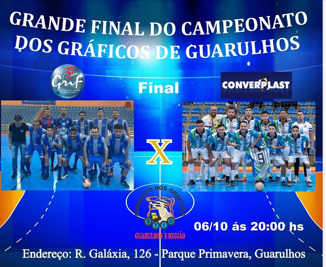 Grande Final do Campeonato dos Gráficos de Guarulhos - Sindicato dos Gráficos